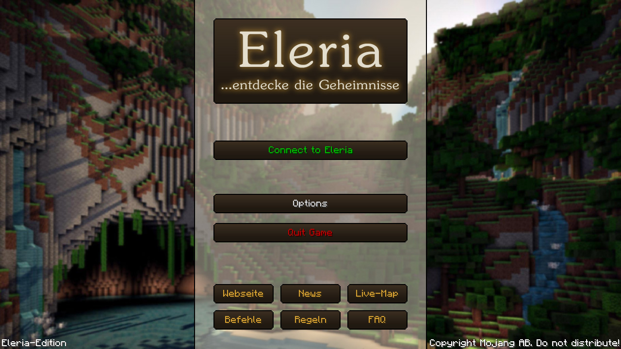 Eleria - Deutscher Minecraft Creative Server - Eleria-Client Update ...